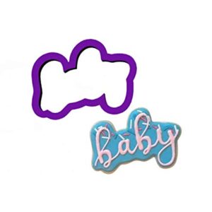 Baby Word Cookie Cutter - Baby Shower Cookie Cutter