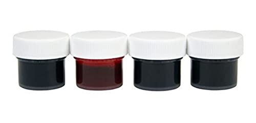 Wilton Candy Colors .25oz 4/PkgPink, Green, Violet & Black