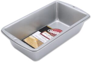 wilton 070896590510 recipe right large loaf pan, standard, steel