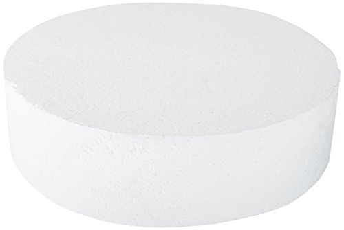 Oasis Supply Dummy Round Cake, 14" x 4", White