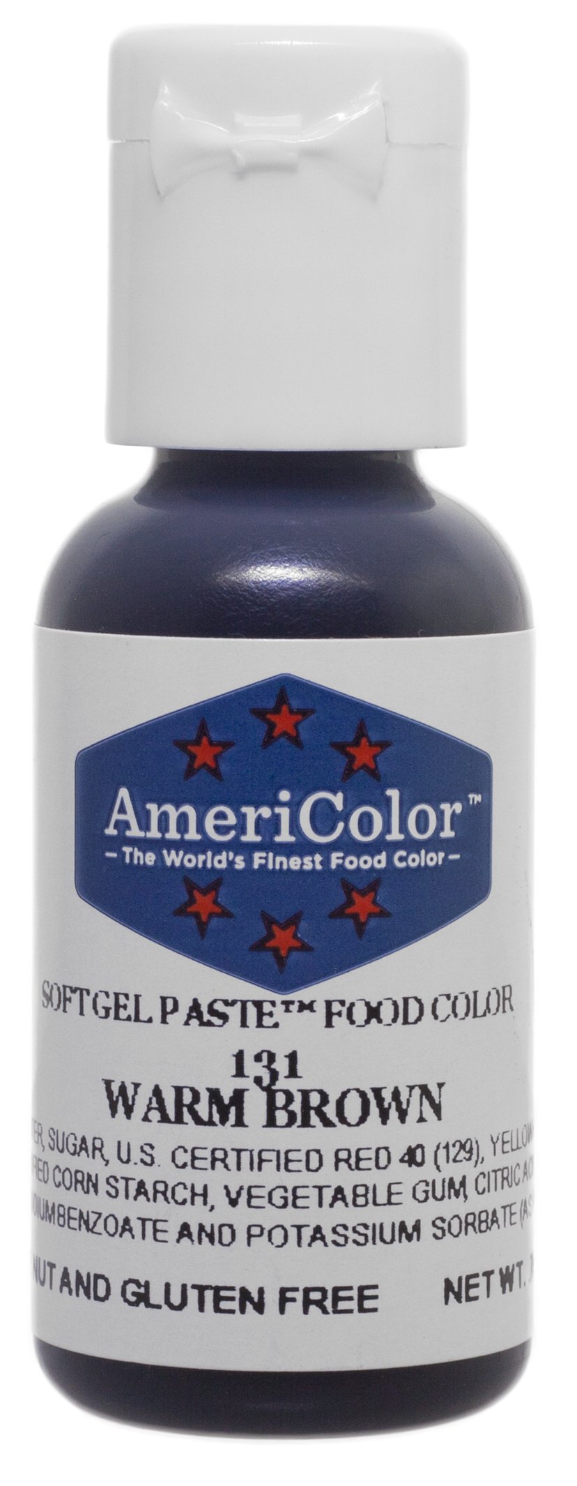 AmeriColor, Electric Yellow, 0.75 Ounce Bottle, Soft Gel Paste Food Color