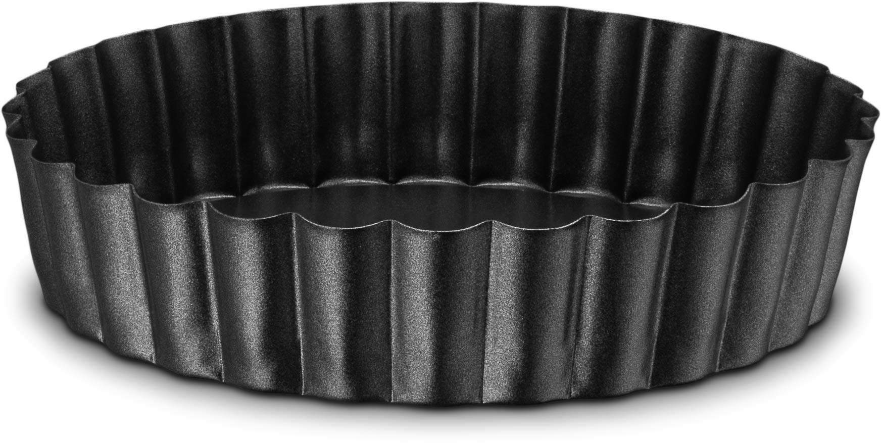 Gourmia GPA9375 Mini Tart Pans with Removable Bottom - 6 Pack, 5” Diameter, 1” Depth – 100% PFOA free Non Stick Carbon Steel - Miniature Molds For Pies, Cheese Cakes, Desserts, Quiche pan and More