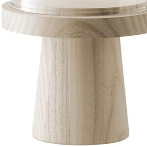 LSA IV11 Ivalo Ash Stand & Dome Ø11.5 cm/H19 cm Clear