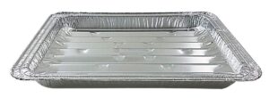 elite foil broiler pans, 10-pack