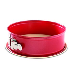 nordic ware 9-inch springform pan, 9 inch, red