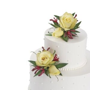 Wilton Fresh Flower Cake Spikes(Pack of 6) White