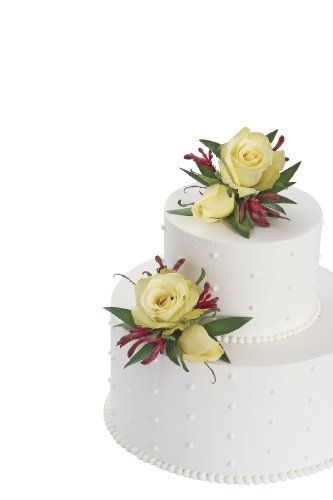 Wilton Fresh Flower Cake Spikes(Pack of 6) White