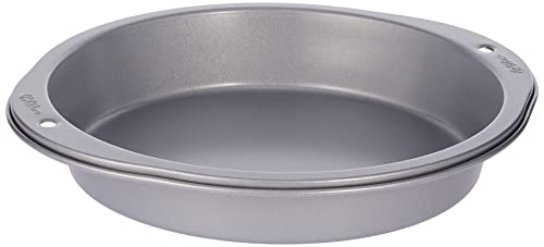 Wilton Round Pan Baking Essentials, 8, Dark Gray