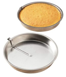 quick release 9" cake/pie pan - set of 2