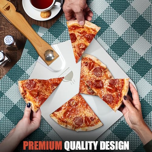 Connsole Casa Premium Pizza Peel - 12×14 inches - Professional Pizza Paddle for Oven and Grill - Aluminum Pizza Spatula Foldable Handle - Pizza Slider Shovel for Home and Restaurant