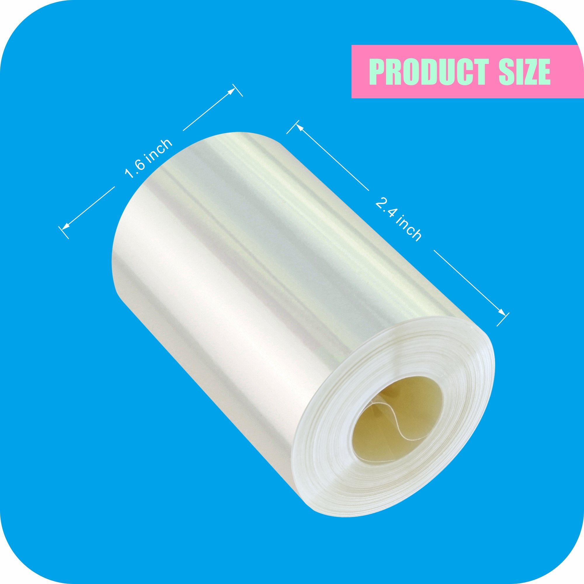 Cake Collar, GUCUJI Chocolate Mousse and Cake Decorating Acetate Sheet Clear Acetate ROLL 125 Micron (2.4 X 394 inch)