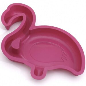 Flamingo Silicone Baking Mold, 13-Inch Flamingo Cake Pan Cheese Cake Jelly Pudding Muffin Pizza Pie Flan Tart Bread Bakeware Pastry Baking Mold (Random Color)