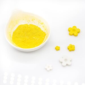 Bakerpan Pearl Luster Dust Edible, Yellow Luster Dust, 4 Grams Edible Glitter for Cake Decorating, Cookies, Chocolates and Candies, Luster Dust Edible for Drinks