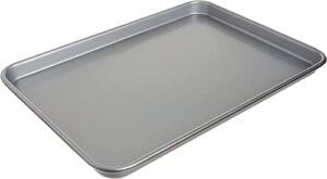 cuisinart amb-15bs 15-inch chef's classic nonstick bakeware baking sheet, silver