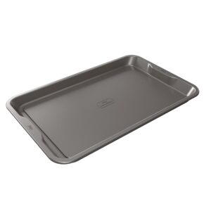 ninja b30017 foodi neverstick premium 11 inch x 17 inch baking sheet, nonstick, oven safe up to 500⁰f, dishwasher safe, grey