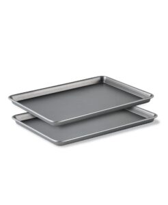 calphalon classic bakeware special value 12-by-17-inch rectangular nonstick jelly roll pans, set of 2