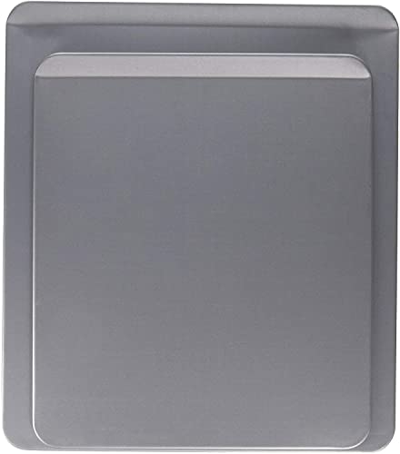 G & S Metal Products Company OvenStuff Nonstick Cookie Slider Baking Sheets, Set of 2, Gray