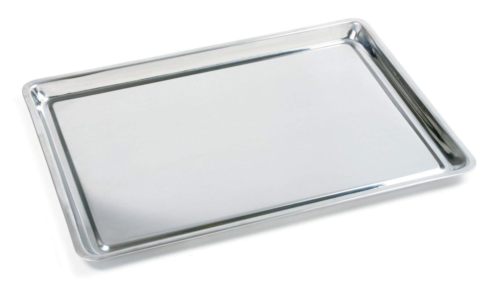 Norpro Stainless Steel Jelly Roll Baking Pan 15 inches x 10 inches x 1 inches, Chrome