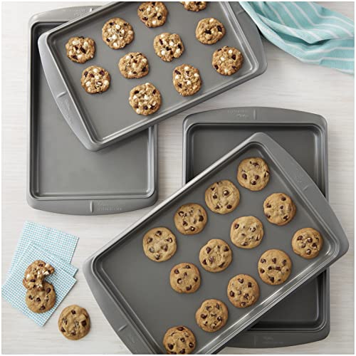 Wilton Ever-Glide Non-Stick Large Cookie Sheet, 17.25 x 11.5-Inch, Steel