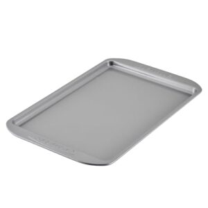 farberware nonstick bakeware, nonstick cookie sheet / baking sheet - 10 inch x 15 inch, gray