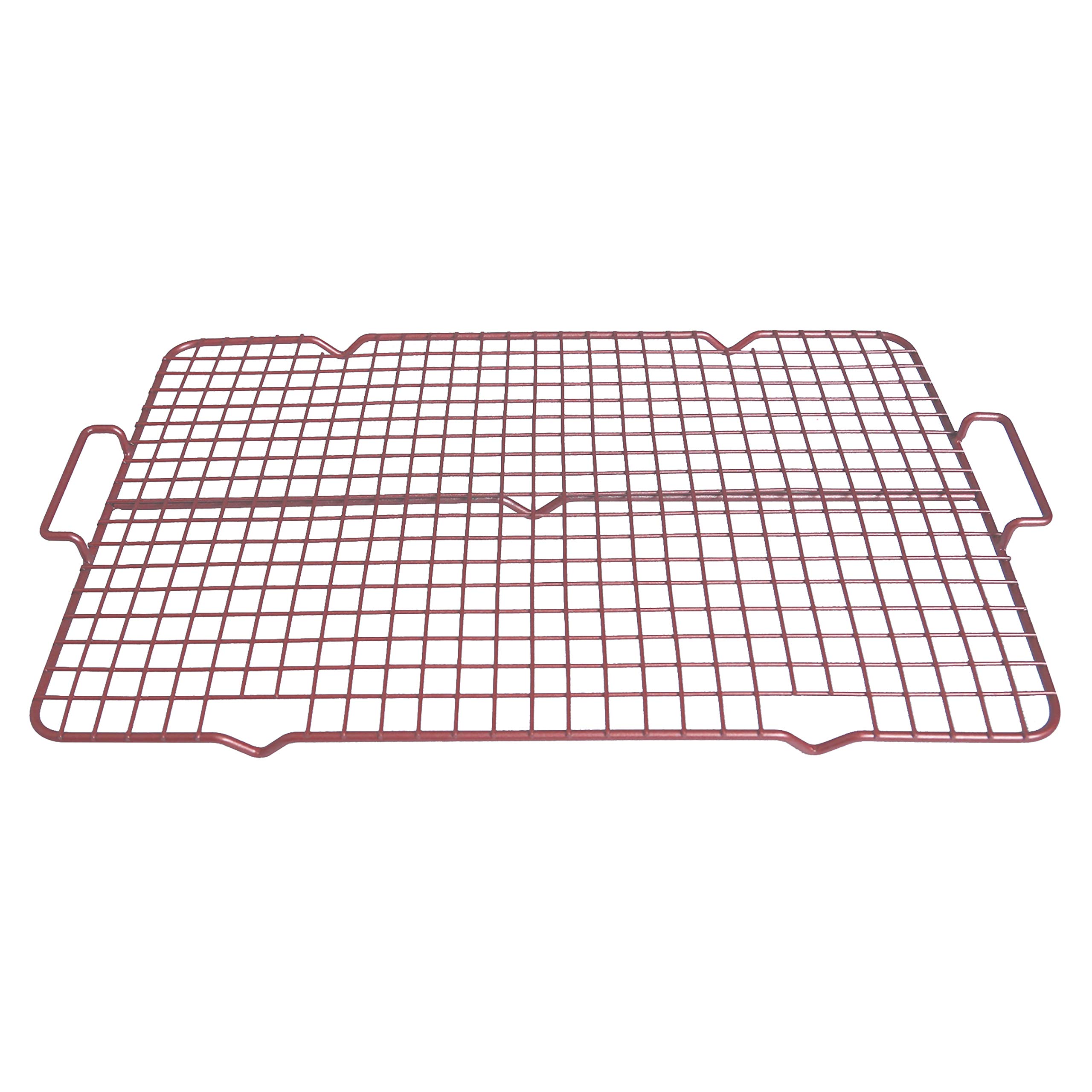 CasaWare 3pc Ultimate Commercial Weight 15 x 10 x 1-inch Cookie Sheet/Cooling Grid Set (Rose Gold Granite)