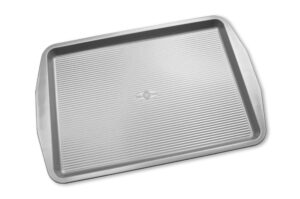 usa pan american bakeware classics half sheet baking pan, aluminized steel