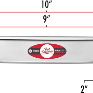 Fat Daddios Sheet Cake Pan, 9 x 13 x 2 Inch, Anodized Aluminum with a Lumintrail Measuring Spoon Set