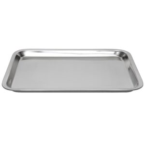 lindy's 8w20 heavy baking sheet, 12.25" x 16.75", silver