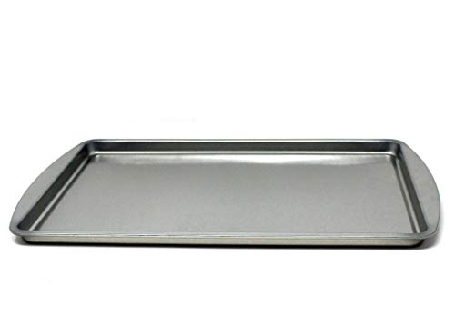 Tribello Half Cookie Sheet Pan 15 X 10 Inch Cake Pan For Baking Aluminum - Pack of 6