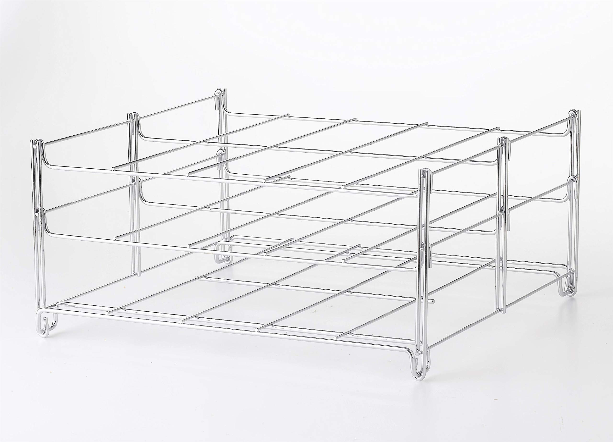 Nifty Solutions Insert with 3 Non-Stick, One Size, 3 Tier Baking Rack WITH Cookie Sheets