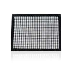 Bluedrop Baking Sheets Oven Liners Crisper Toaster Mesh Crispy Sheets Perforated PTFE Baking Liners For Pizza Non Stick Pads