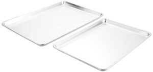 nordic ware natural aluminum commercial baker's half sheet and big sheet