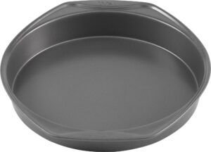 t-fal signature nonstick round cake pan, 9-inch