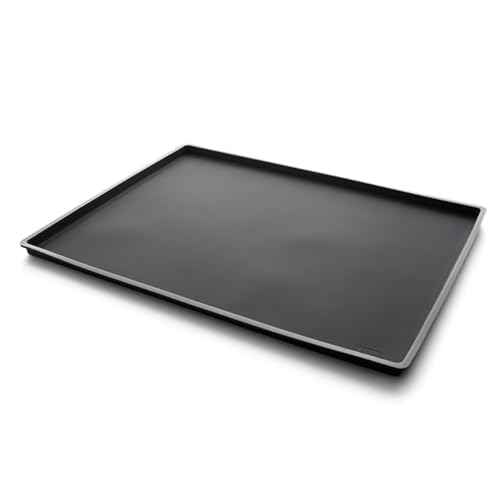 Lekue 12 by 16-Inch Non-Spill Baking Sheet, Black