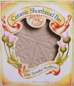 brown bag thistle shortbread cookie pan, usa made