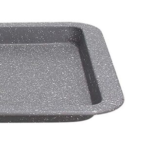 Tognana WR44143PROQ Non-stick, Anti-Scratch Rectangle Baking/Cookie Sheet, 17-Inch by 11-Inch, Black