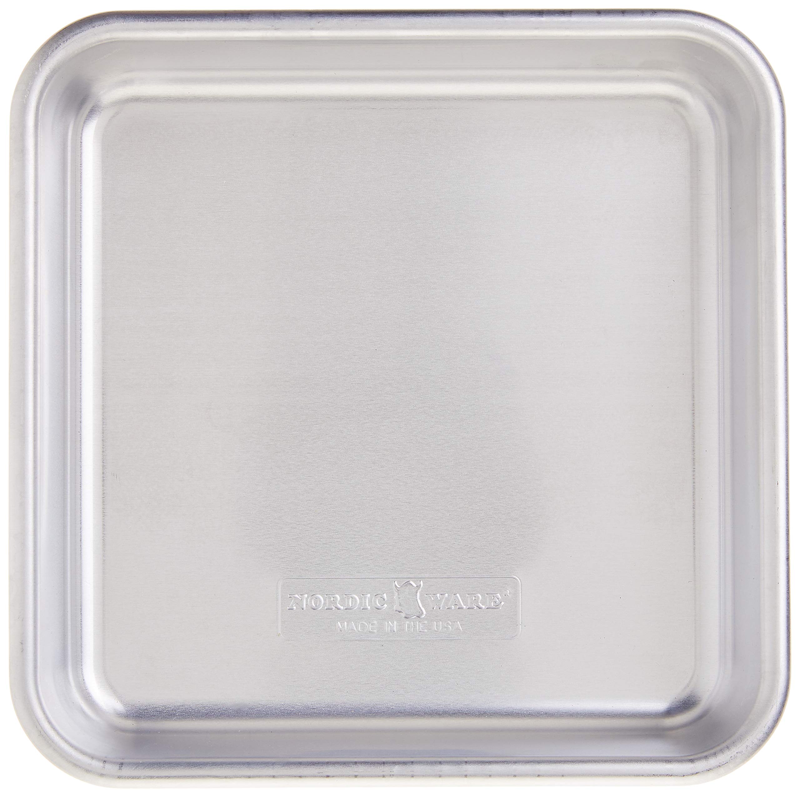 Nordic Ware Quarter Sheet Baking Pan (2 count) and Square Cake Pan