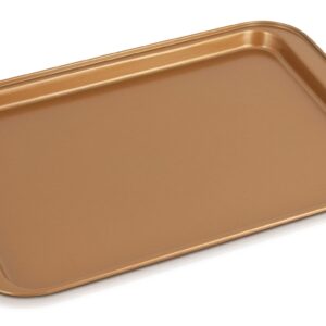 Eternal Living Copper Nonstick Bakeware Set (Cake Pans, Cupcake Tray, & Cookie Sheets, 6 Piece)