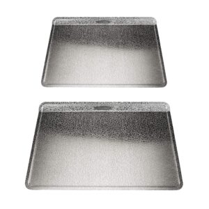 premium quality bakeware, set of 2 baking sheets, 10 x 14-inch biscuit and 14 x 17.5-inch cookie sheet