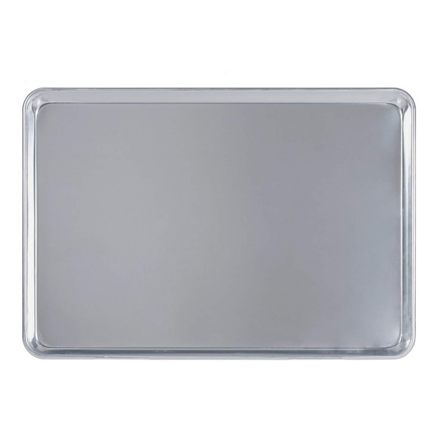 Tiger Chef 1/2 Half Size 18 x 13 inch Aluminum Sheet Pan Commercial Bakery Equipment Cake Pans NSF Approved 19 Gauge 1 Pack