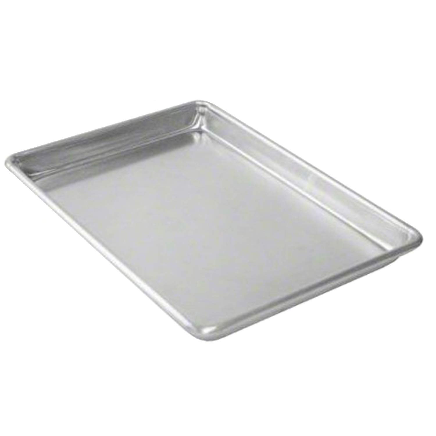 Tiger Chef 1/2 Half Size 18 x 13 inch Aluminum Sheet Pan Commercial Bakery Equipment Cake Pans NSF Approved 19 Gauge 1 Pack