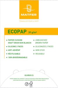 matfer bourgeat 320211 ecopap baking paper