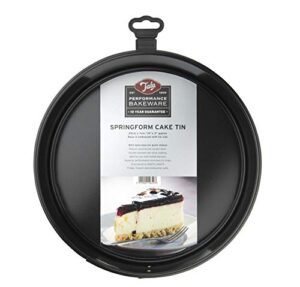 tala non stick 10" springform cake tin, black