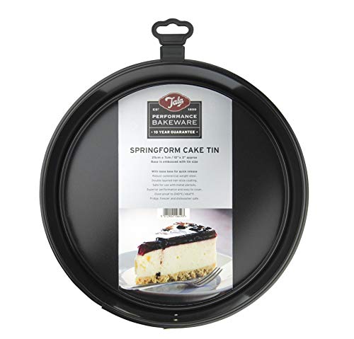 Tala Non Stick 10" Springform Cake Tin, Black