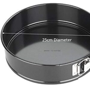 Tala Non Stick 10" Springform Cake Tin, Black