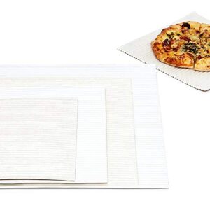 200ea - 12 X 12 Corrugated Grease Resistant Pizza Sheet