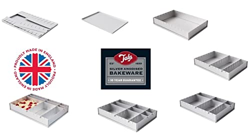 Tala 10A21462 Anodised Tray Baking Tin Cake, Aluminium