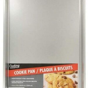 3~ Pans Baking Sheet Set 9x13 in. Cookie Flat Kitchen Non-stick Bakeware