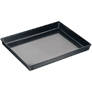 world cuisine 19 5/8" by 13 3/4" blue steel baking sheet