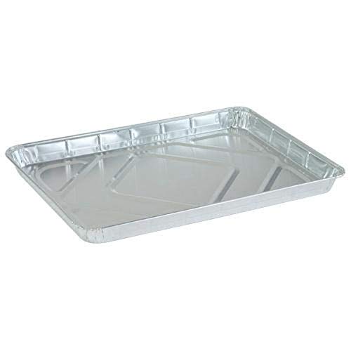 Heavy Duty Aluminum Half Size Cookie Sheet (25 Count) - 17.75" x 12.75" x 1.25", Versatile & Heavy Duty Baking Supplies, Perfect For Any Occasion